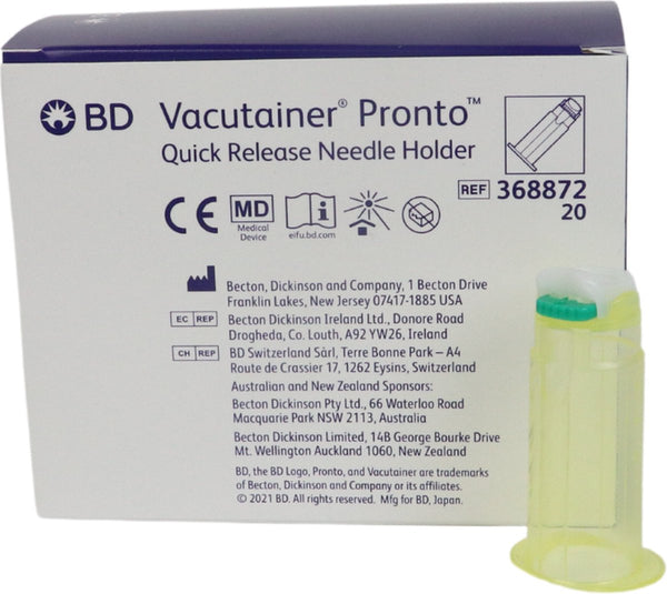 BD Vacutainer Pronto naaldhouder 18mm - 20st - MijnMedischMateriaal