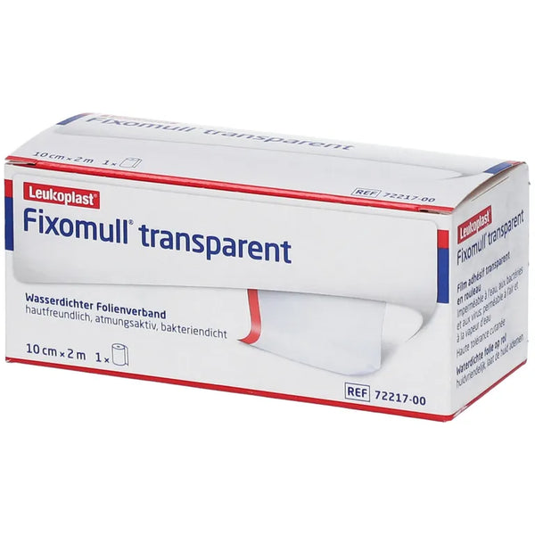 Fixomull Transparant - Transparante en waterdichte fixatiefilm op rol ...
